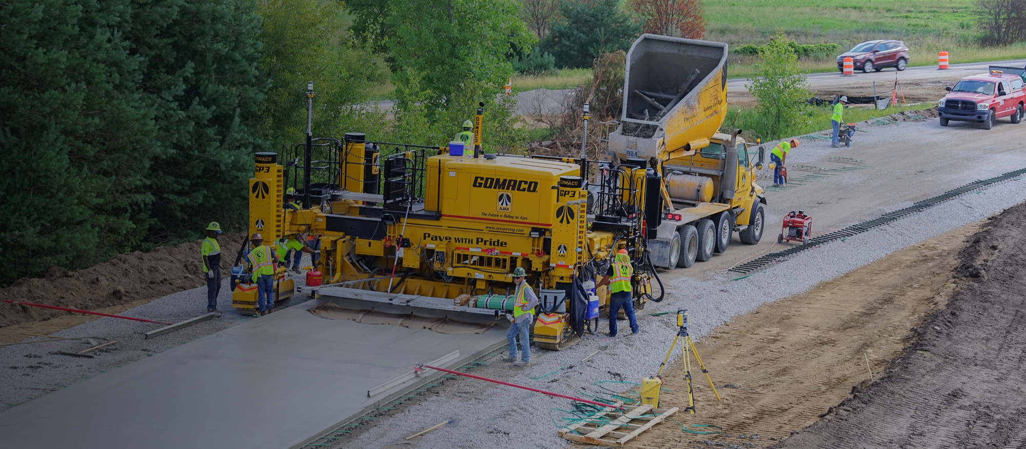 Concrete Construction in Michigan - AJAX Paving