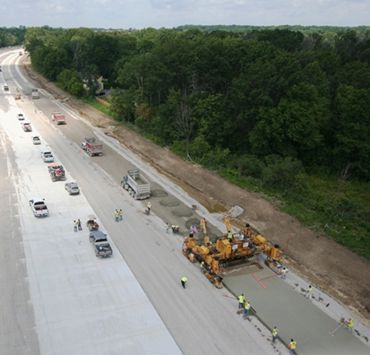 M-59 Corridor | Road Concrete Construction | AJAX Paving